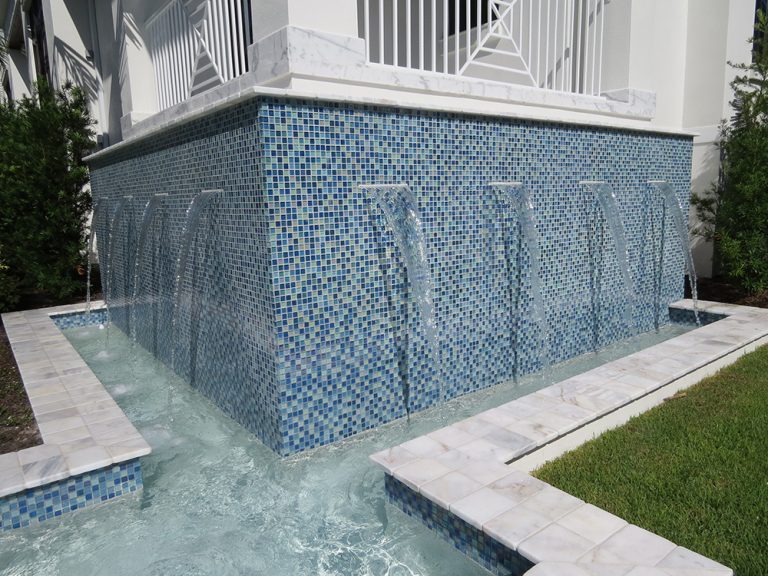 Fountain Blue Tile - Treasure Tile